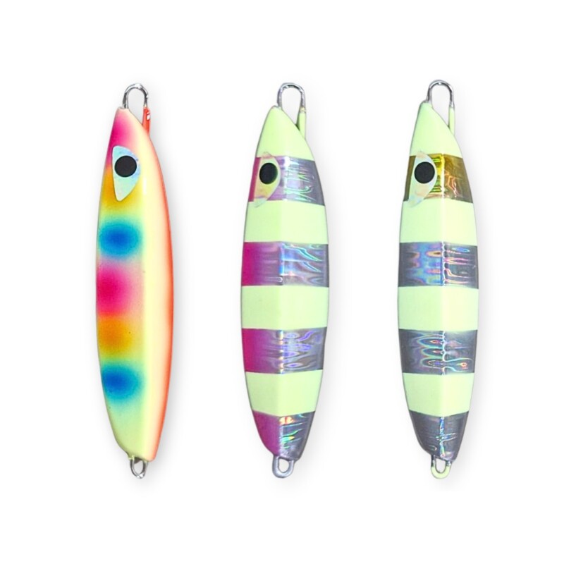 Isca de Pesca Alto Mar Refletiva (unidade) 80g TBYE-12-80 – CJ Blademaster